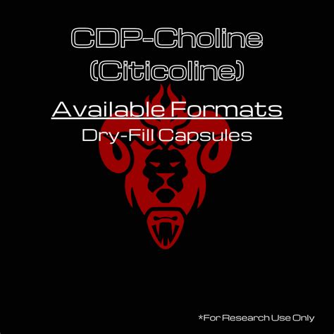 Cdp Choline Citicoline Powder Cognitive And Neuro Research Compound