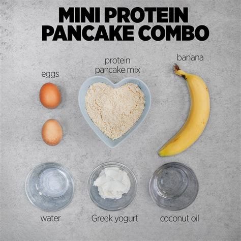 ᴀʀᴛ ᴏꜰ ᴘʜʏꜱɪqᴜᴇ On Twitter 5 Mini Protein Pancake Combo Protein Pancake 2 Eggs 14 Cup