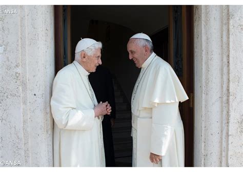 Папа Франциск посетил Папу Бенедикта Xvi Сибирская католическая газета