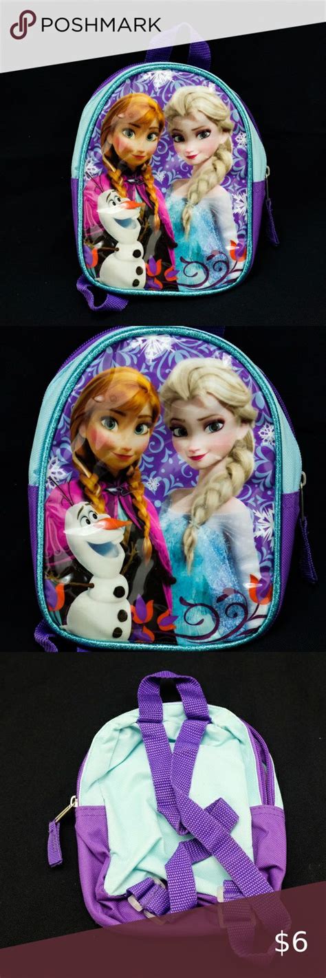 Disney Frozen Backpack Small Bag Anna Elsa Olaf