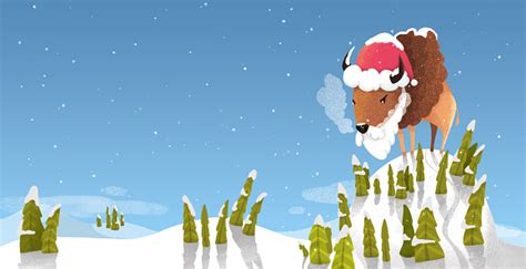 중국 새해 2021 소 소 조디악 만화 이미지 밝은 파란색 배경에 빨간 모자를 쓰고 있는 볼 배너에 적합합니다 기호 손으로 그린 다채로운 배너 일러스트 크리스마스에 대한