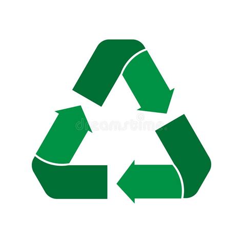 Recycle Icon Symbol Vector On White Background Stock Illustration Illustration Of Global