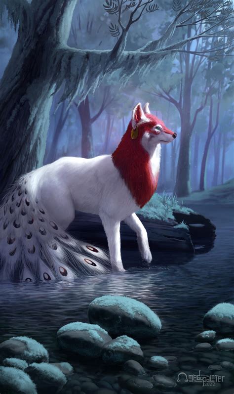 Peacock Wolf By Omegapainter On Deviantart