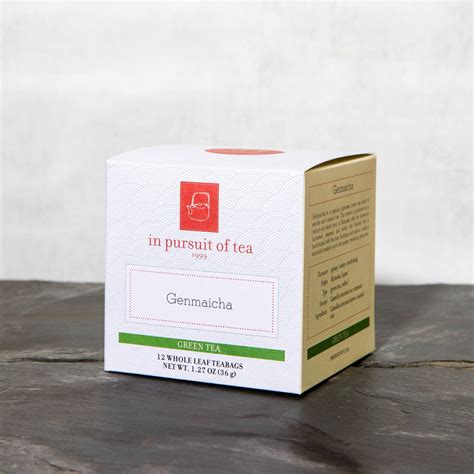 Genmaicha Teabags Sku Gjg35a R In Pursuit Of Tea Reviews On Judgeme