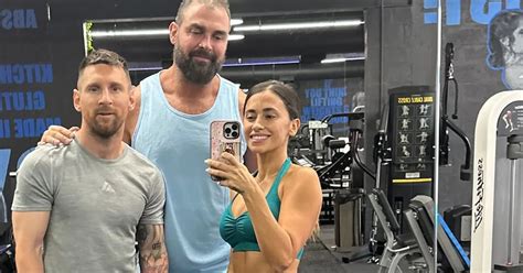Lionel Messi Y Antonela Roccuzzo Compartieron Una Foto Entrenando El Particular Apodo De Su