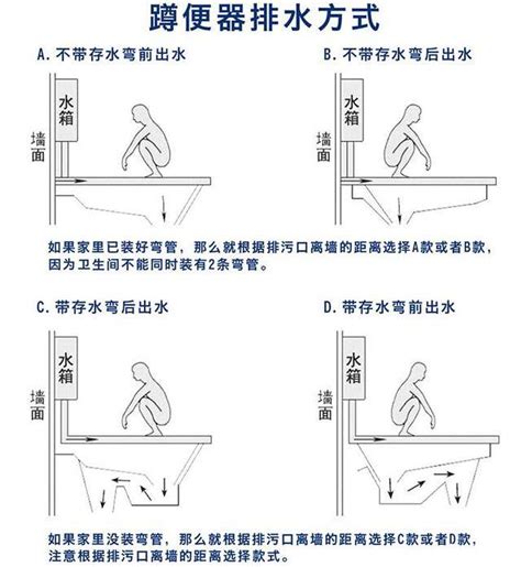 后进前排蹲便器示意图 后进前出蹲便器图片 第3页 大山谷图库