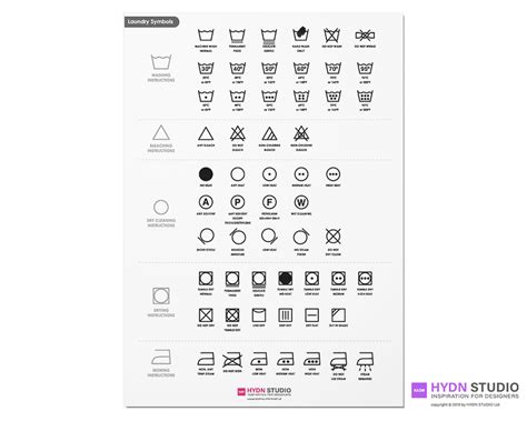 세탁기호 디자인 세탁취급표시 국제표준화기구iso 버젼 헤이든스튜디오