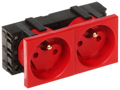 DATA DOUBLE SOCKET OUTLET WITH SOCKET ACCESS ELEMENT G Flush