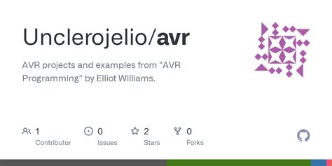 GitHub Unclerojelio Avr AVR Projects And Examples From AVR Programming By Elliot Williams