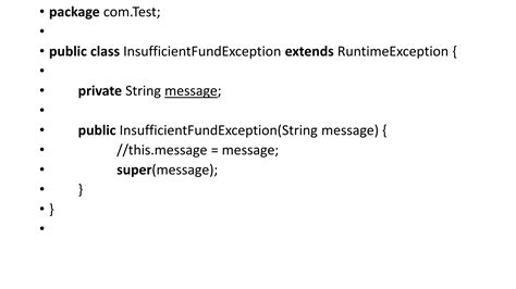 Exception Handling In Java Pptpptx