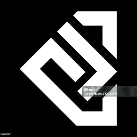 최소한의 Cj 로고 고급 배경에 Jc 편지의 아이콘입니다 Cj 모노그램 이니셜을 기반으로 한 로고 아이디어 전문적인 다양한 문자 기호와 배경에 Jc 로고 0명에 대한 스톡