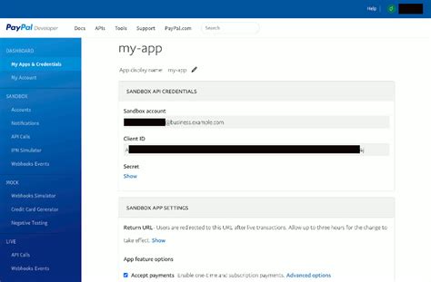 How To Get An Access Token To Integrate With Paypal Rest Apis In Python