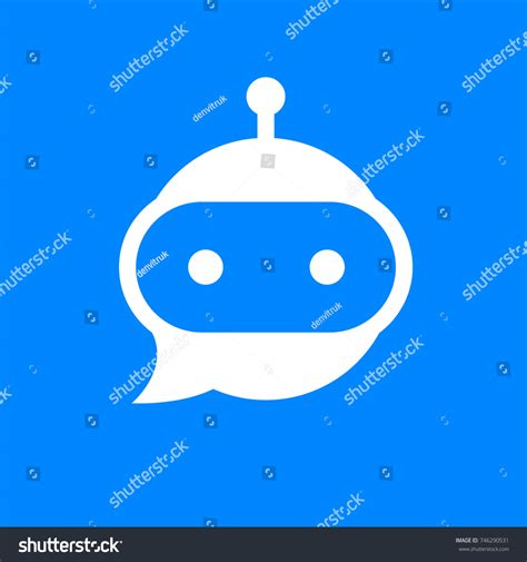 Chatbot Icon Bot Sign Design Chat Stock Vector Royalty Free Shutterstock