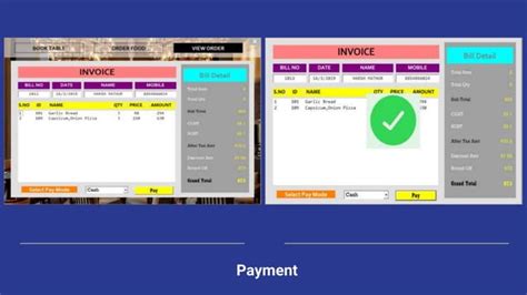 Harsh Mathur Restaurant Billing System Project Ppt Pptx