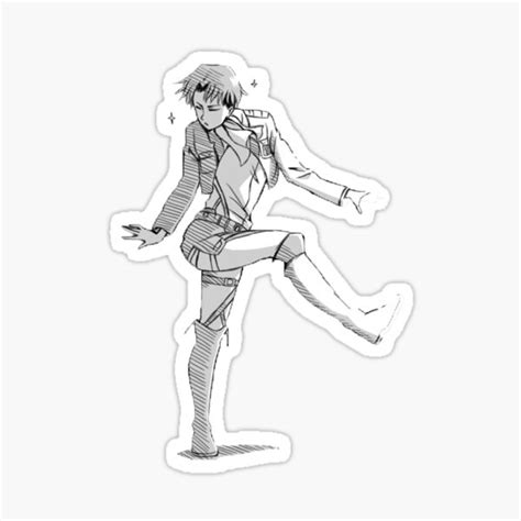 Sassy Levi Ackerman Sticker By Kcdawn02 Redbubble