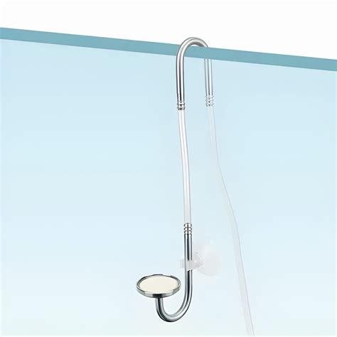 Atomic Stainless Co2 Diffuser Adjustable Height 2 Piece Set Gla