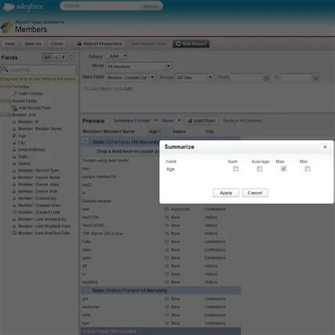 How To Summarize A Field In Report In Salesforce Infallibletechie