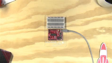 Energia Tutorial Blink Led Using Pushbutton Youtube