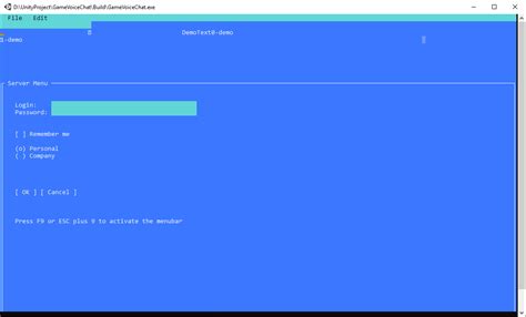 Example Change Text And Parametrs Issue 311 Gui Cs Terminal Gui