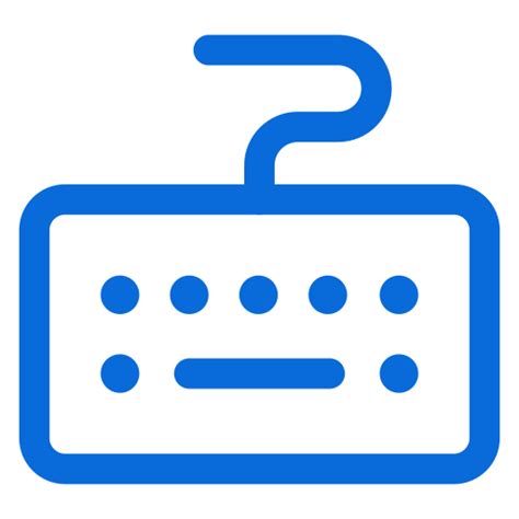 Keyboard Generic Detailed Outline Icon Keyboard Generic Detailed Outline Icon