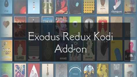 Exodus Redux Kodi Add On ¦ Computer Tech Reviews
