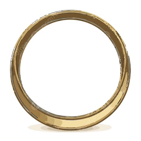 금반지 벡터 스티커 클립 아트 만화 안에 빈 공간이 있는 우아한 금 결혼 반지 상표 클립 아트 Png 일러스트 및 벡터 에 대한 무료 다운로드 Pngtree