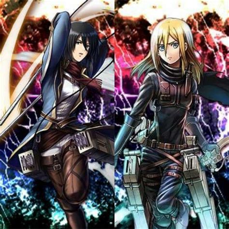 Mikasa X Historia