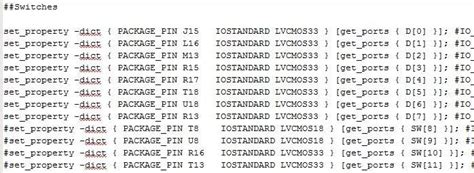 How To Convert From Ucf To Xdc File 7 Steps Instructables