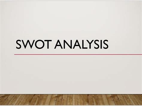 Edexcel Business A Level Swot Analysis Teaching Resources