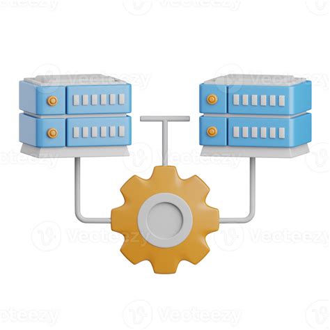 3d Rendering Data Integrated Isolated Useful For Cloud Network
