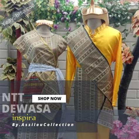 Jual Baju Adat Ntt Dewasa Satuanpakaian Adat Ntt Dewasabusana