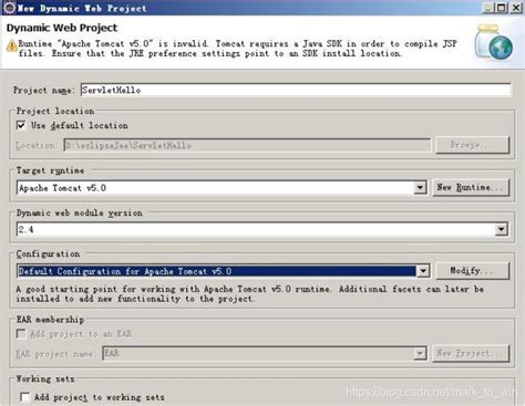 用eclipse如何做第一个最简单的html和servlet helloworld例子web应用，步骤是什么？ malala 博客园