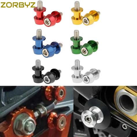 Zorbyz Brazo Basculante Cnc Para Motocicleta Carretes De Brazo Oscilante Deslizadores De Carrete