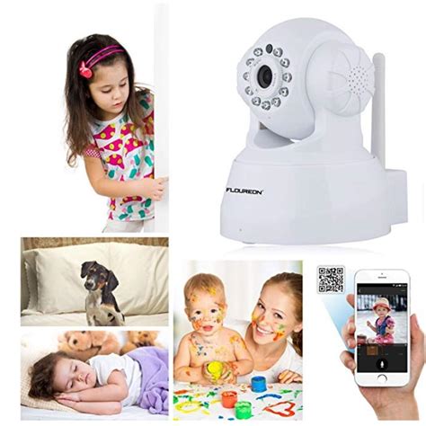 Floureon Wireless Ip Camera 720p Hd Home Surveillance Security Indoor