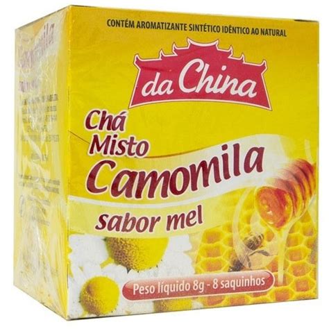 ChÁ SachÊ Da China Camomila E Mel 6g Cx 48 Moretti Distribuidora