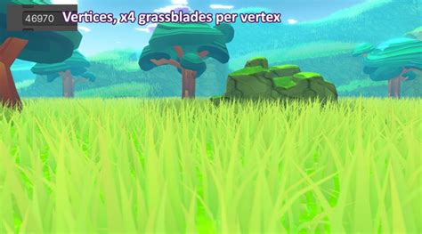 BIRP Grass Geometry Shader With Interactivity Minions Art Minion