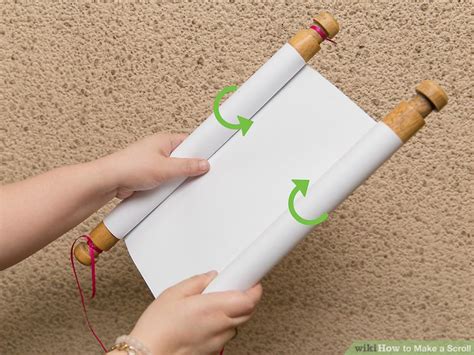 Ways To Make A Scroll WikiHow