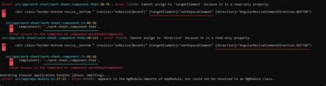 Cannot Assign To Targetelement Because It Is A Read Only Property