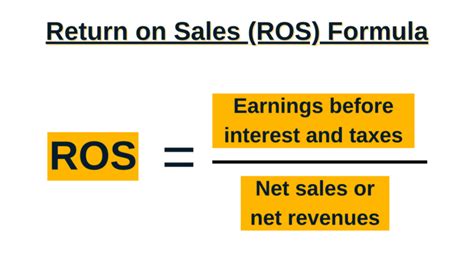 What Is Return On Sales How Do You Calculate ROS Tipalti