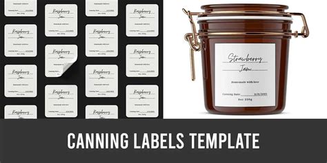 Free Printable Jar Label Templates