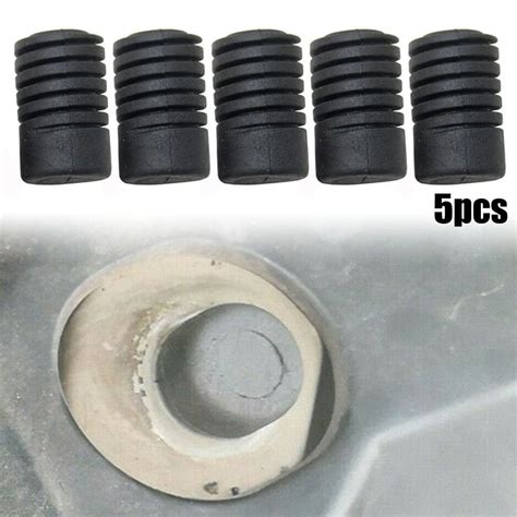 5 Pcs Car Hood Bumper Rubber Pad Cushion Buffer Stopper For Hyundai Auto Accessories