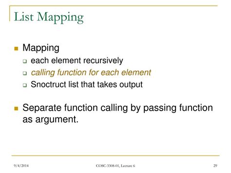 Ppt Programming Language Concepts Cosc 3308 01 Lecture 6 Powerpoint Presentation Id3914033