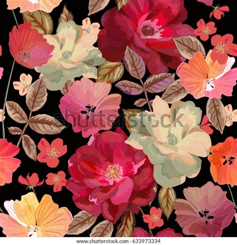 Abstract Seamless Pattern Isolated Hand Drawn Stock Vector Royalty Free Shutterstock