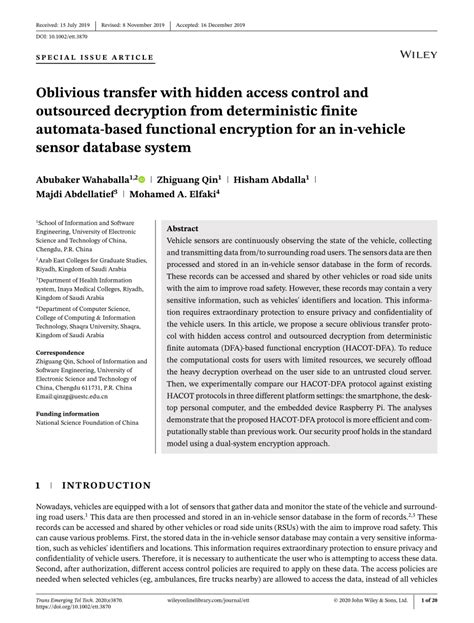 pdf oblivious transfer with hidden access control and outsourced