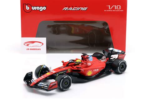 Bburago 118 Lewis Hamilton Ferrari Sf 23 44 1st Rollout Fiorano Test Formula 1 2025 18 16812