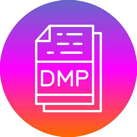 Dmp File Format Vector Icon Design 29104946 Vector Art At Vecteezy