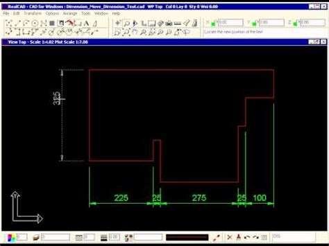 How To Move Dimension Text YouTube