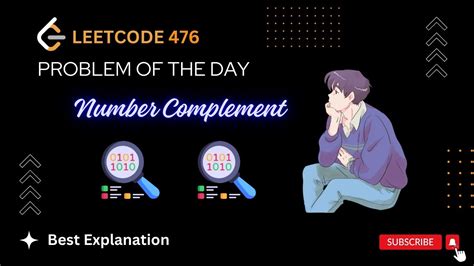 476 Number Complement Bit Manipulation Leetcode Potd Explained