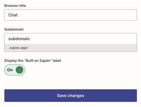 Style Your Chatbot Zapier