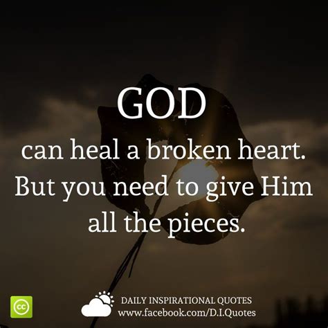 God Broken Heart Quotes Shortquotescc